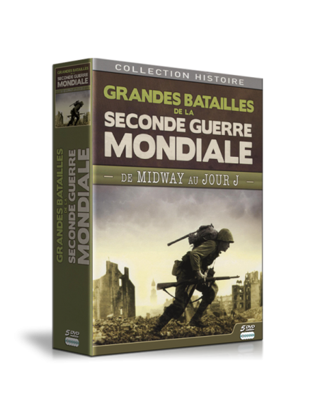 Grandes batailles de la seconde guerre mondial : De midway au jour J